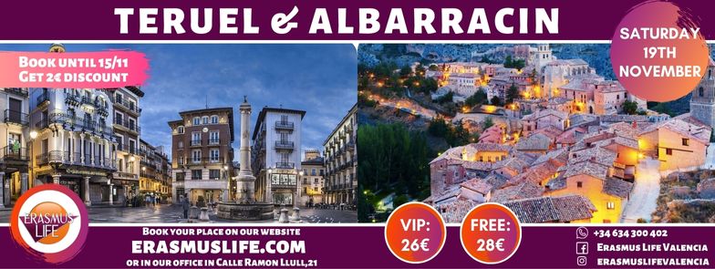 Bienvenido a Valencia - Erasmus life