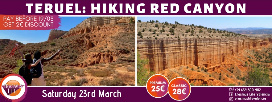 TERUEL: RUTA DEL CAÑON ROJO - erasmus-valencia.com